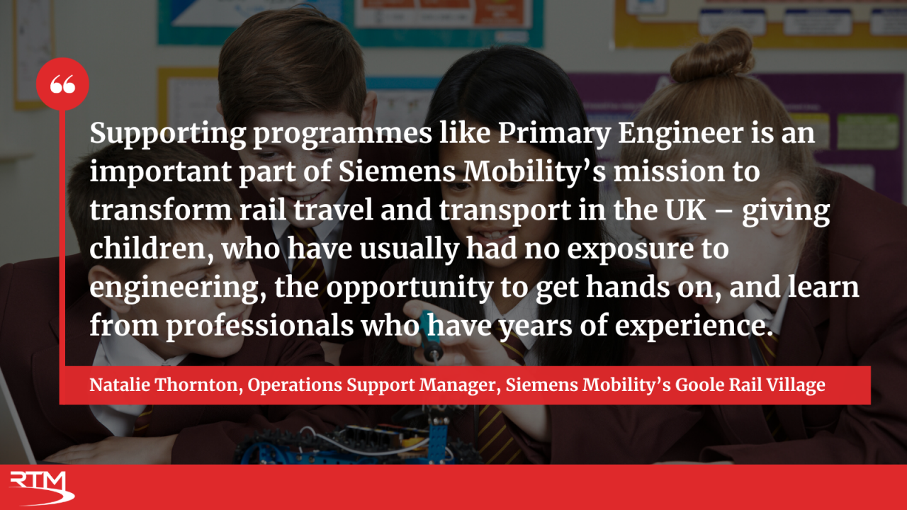 Siemens Mobility inspires next generation of engineers | Rail News
